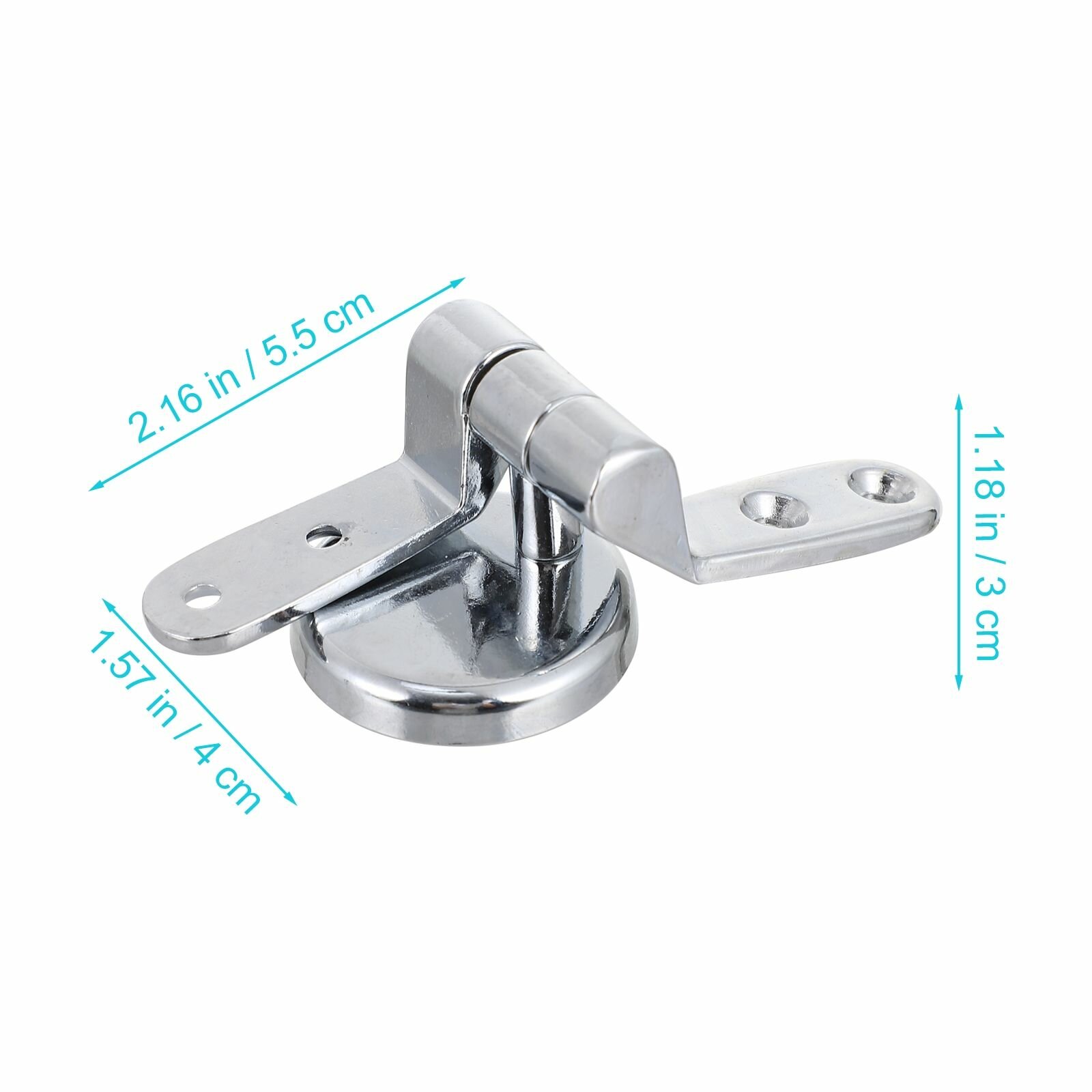 Запчасти для замены петель унитаза, петли для сиденья, нержавеющая сталь 5.5X4X3CM