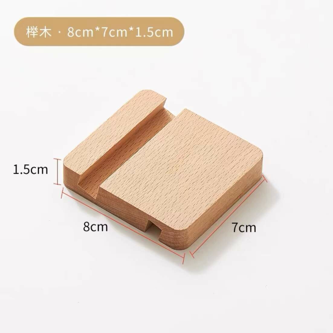 Подставка для мобильного телефона из бамбука с деревянным основанием, универсальный усилитель для планшетов, удобный