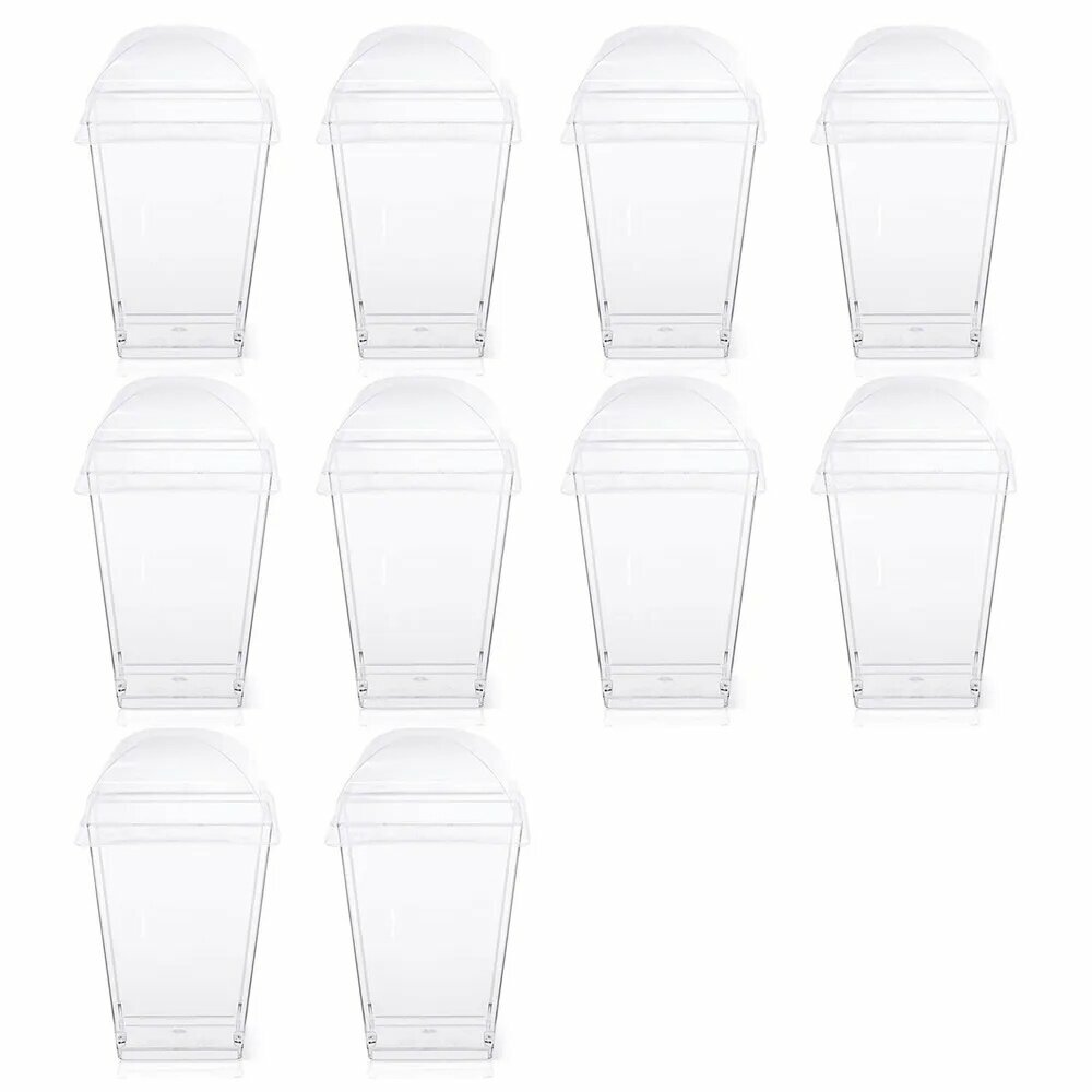 Креманка пластиковая одноразовая 100-200 мл стаканчики для десертов и трайфла 10 шт