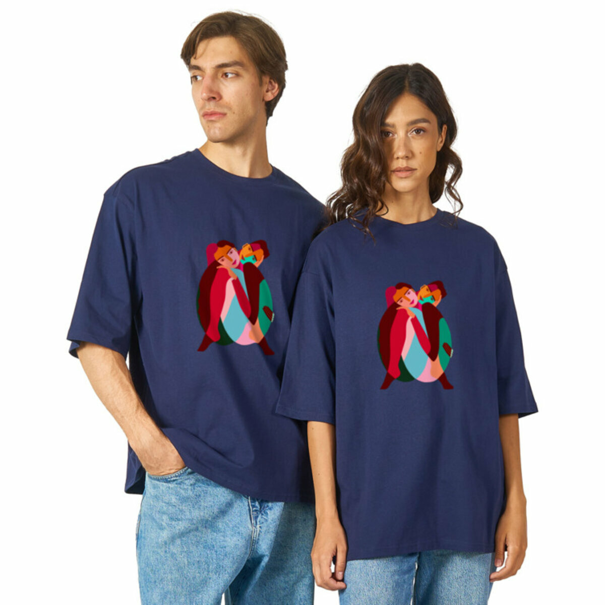 Футболка спортивная Оверсайз