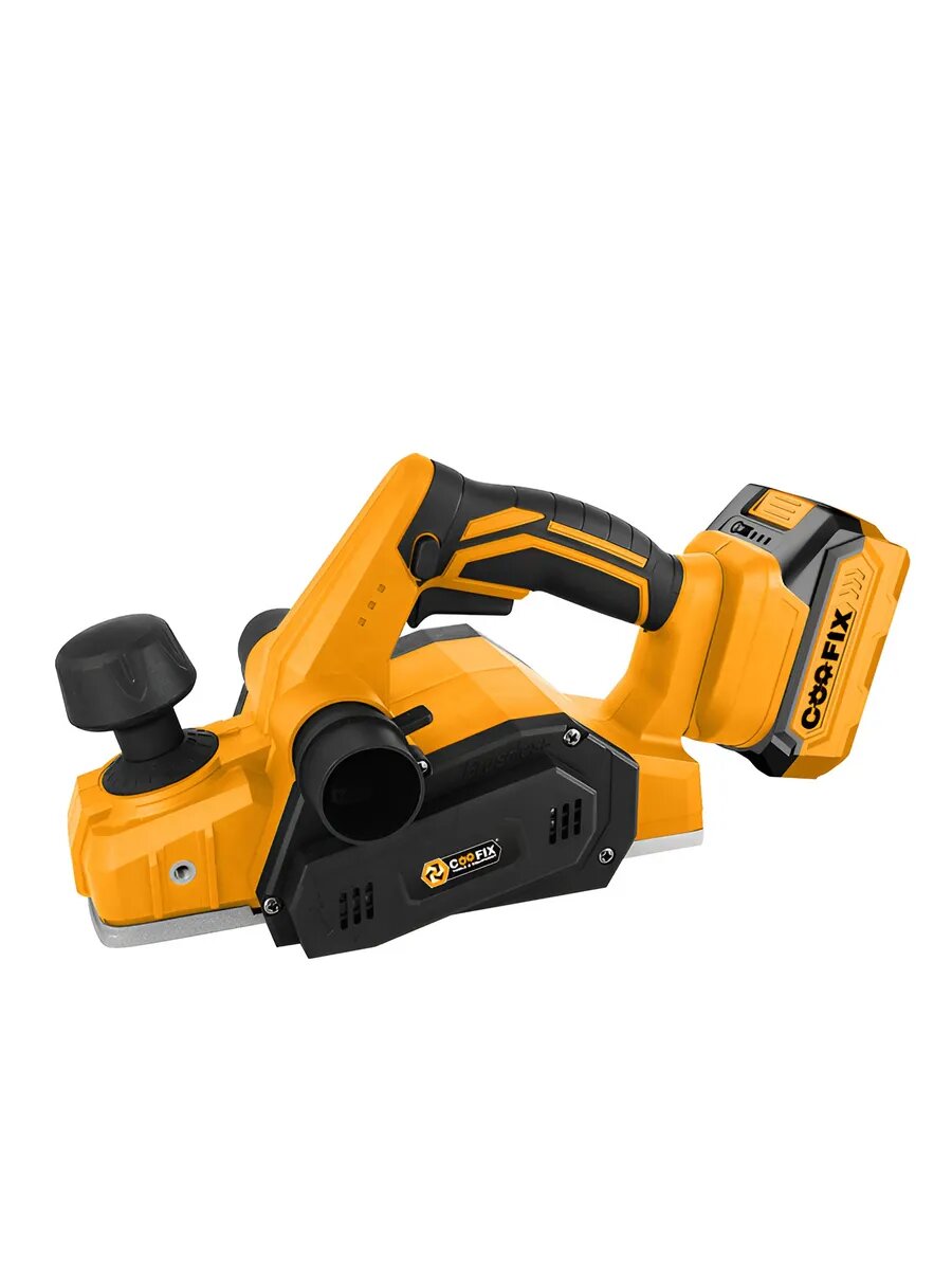 Рубанок COOFIX CF-CWP001, бесщеточный, ширина строгания 82 мм, 2 аккумулятора