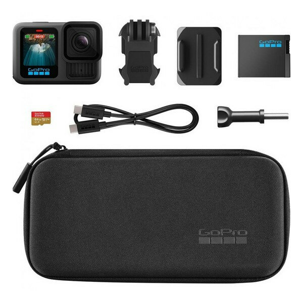 Экшн-камера GoPro HERO 13 Black + карта памяти 64 Гб (CHDSB-131-RW)