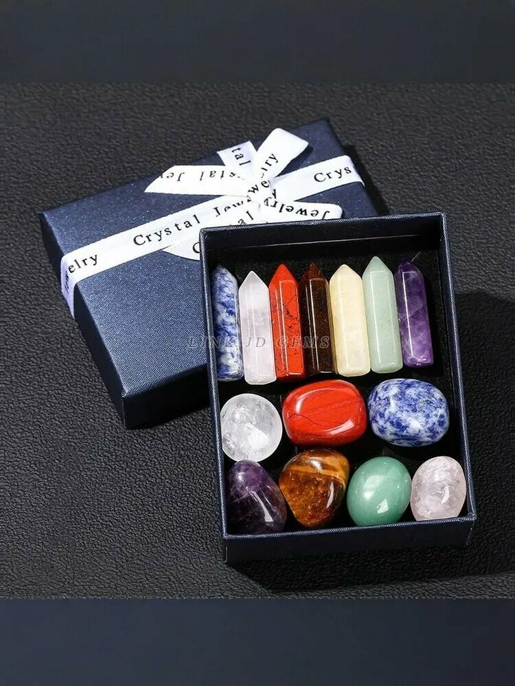 Набор натуральных камней минералов, (амулеты, обереги, талисманы, минералы, самоцветы, коллекция натуральных камней)