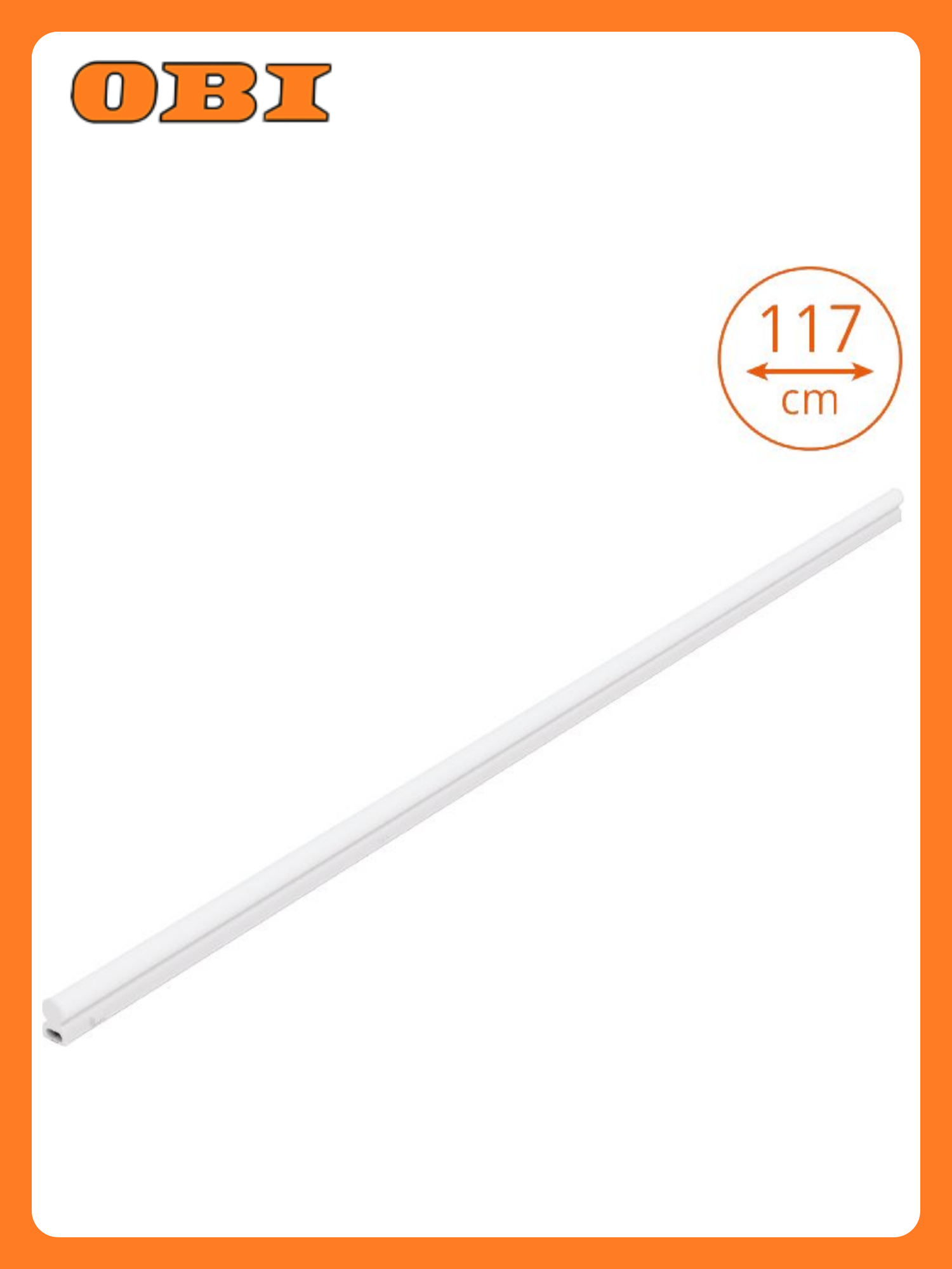 Светодиодный светильник WOLTA WT5W20W120 20Вт 6500К IP20 1400лм 32x23x1178 мм