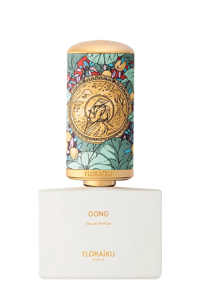 FLORAIKU Парфюмерная вода "Gong", 50 мл + тревел формат 10 мл с футляром - аромат гурманский