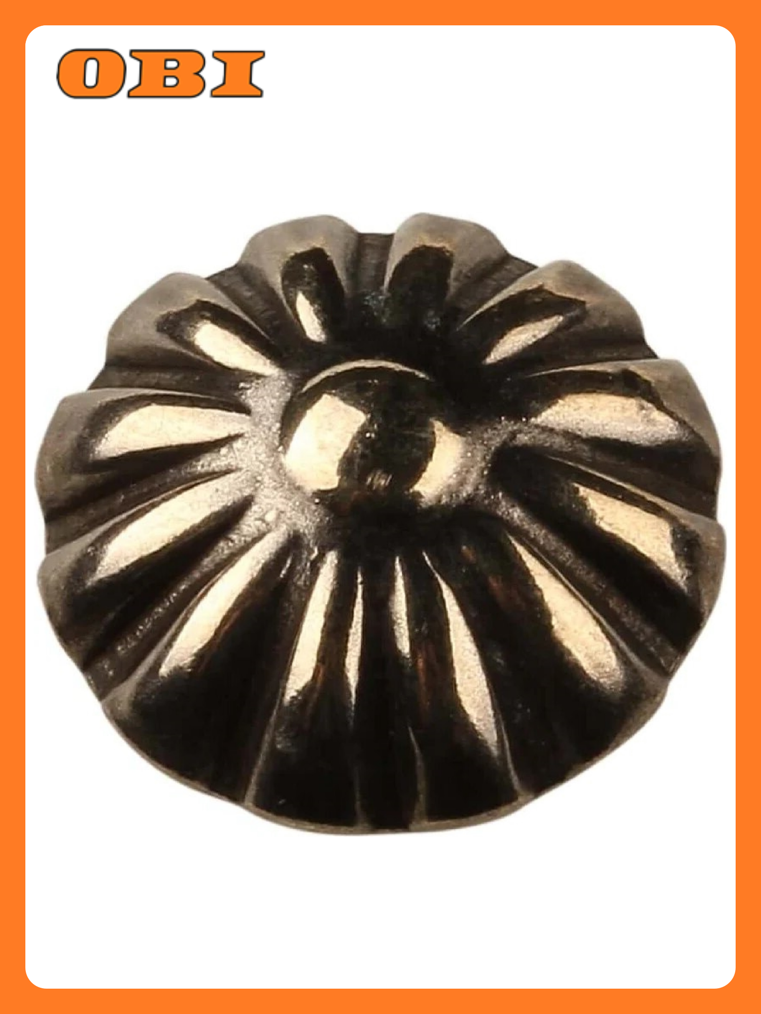 Гвозди мебельные "Европартнер" 548 WH, декоративные, покрытие бронза, 30 штук