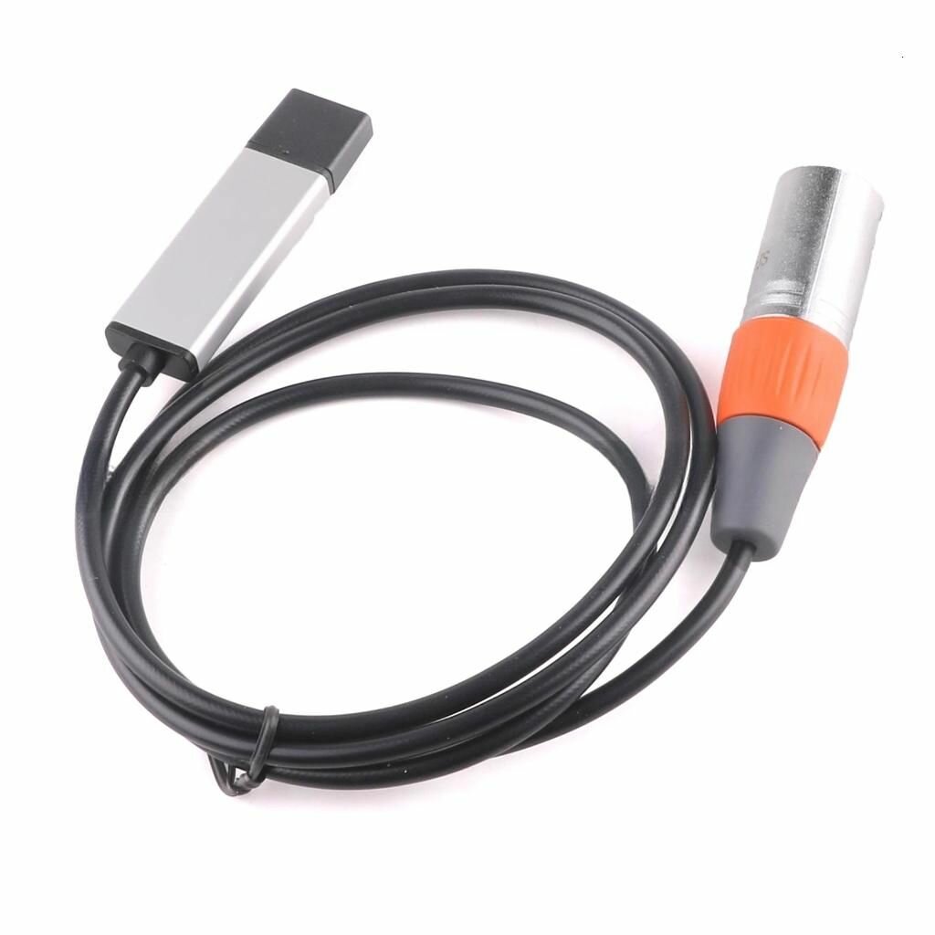 Адаптер питания, Кабель управления QLC с USB-разъемом RS485 XLR XLR head QLC