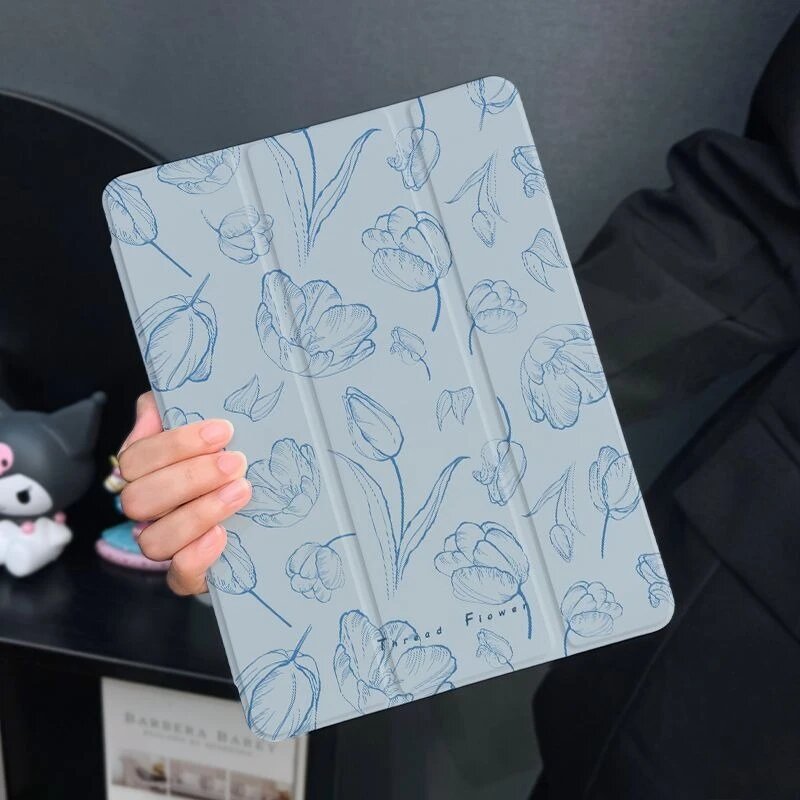 Чехол для iPad 11 2025 синий, STPUSM-TD17677