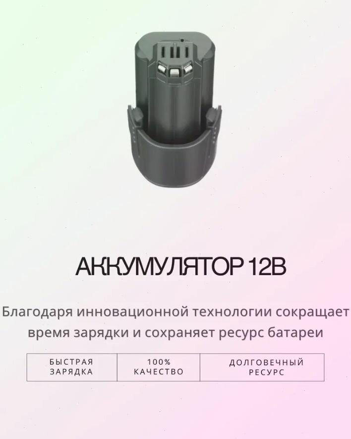 Аккумулятор для BOSCH 2 607 336 864