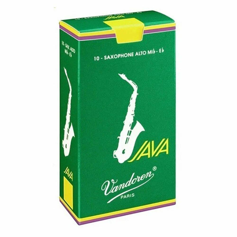 Трости для альт саксофона Vandoren Java №2.5 (10 шт) — фото 1