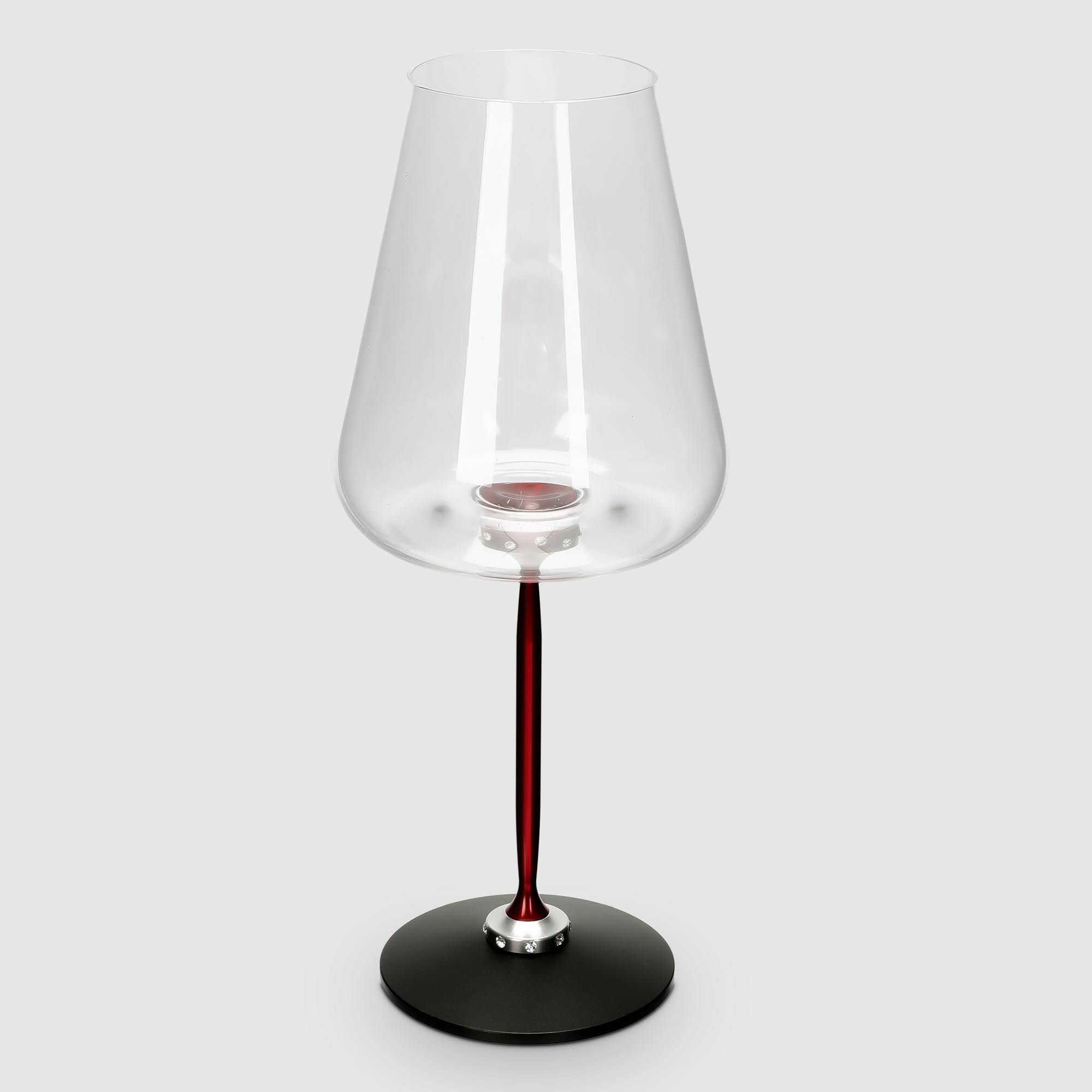 Набор бокалов Crocus для вина, 2 бокала, вращающаяся ножка, 560 мл