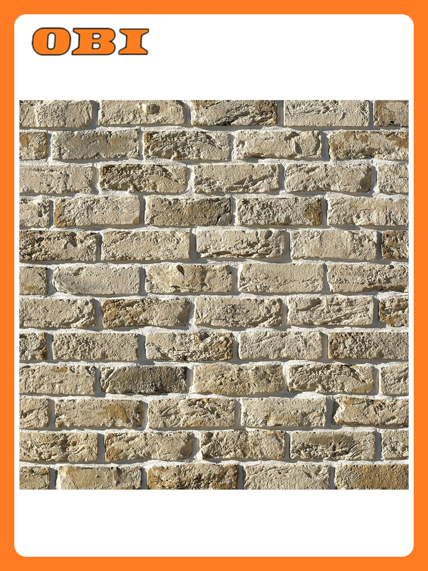 Бетонная плитка White Hills Бремен Брик бежевая 20x6,5 см