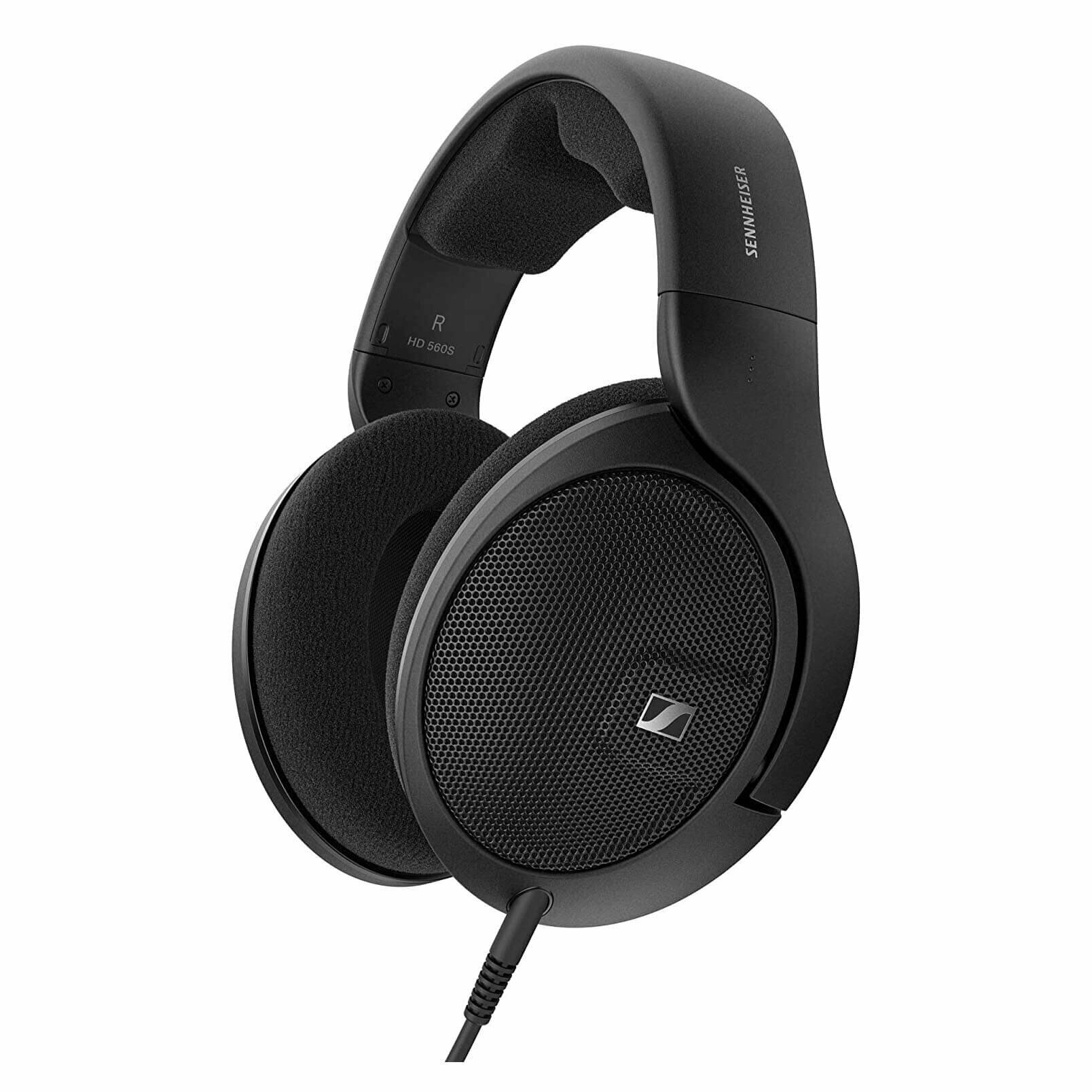 Наушники Sennheiser HD560S, проводные, открытые, накладные, черные