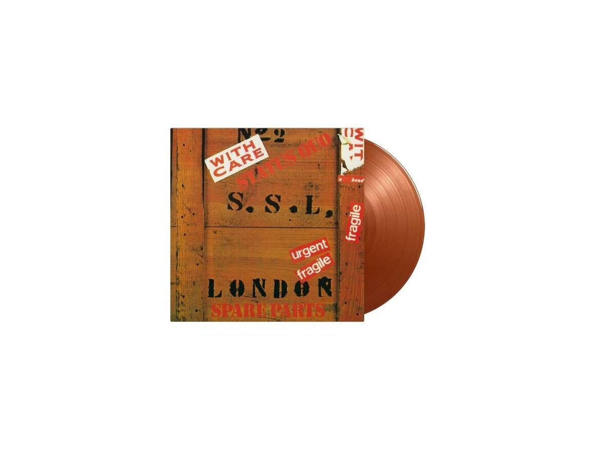 Виниловая пластинка Status Quo - Spare Parts (180g) (Limited Numbered Edition) (Orange & Gold Mixed Vinyl) (mono & stereo) (2 LP)