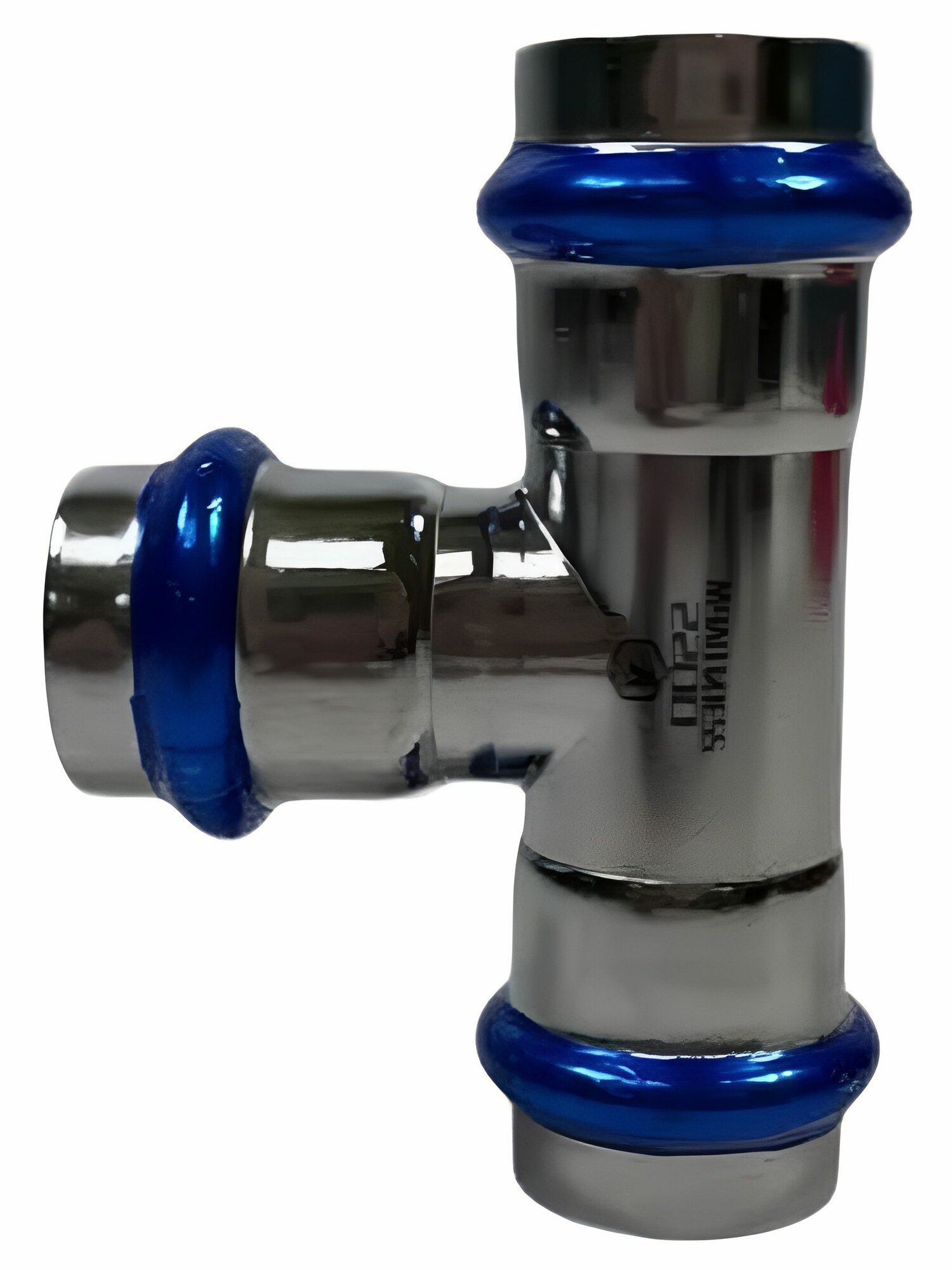 4шт. Тройник 22х22х22" пресс для труб из нержавеющей стали Ver-Pro, VPT222222 Vieir