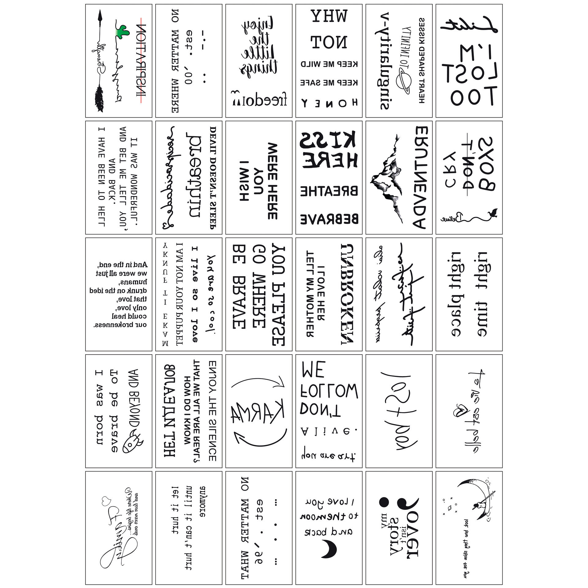 Временные татуировки-наклейки для детей с изображением традиционной китайской одежды и цветочных мотивов.