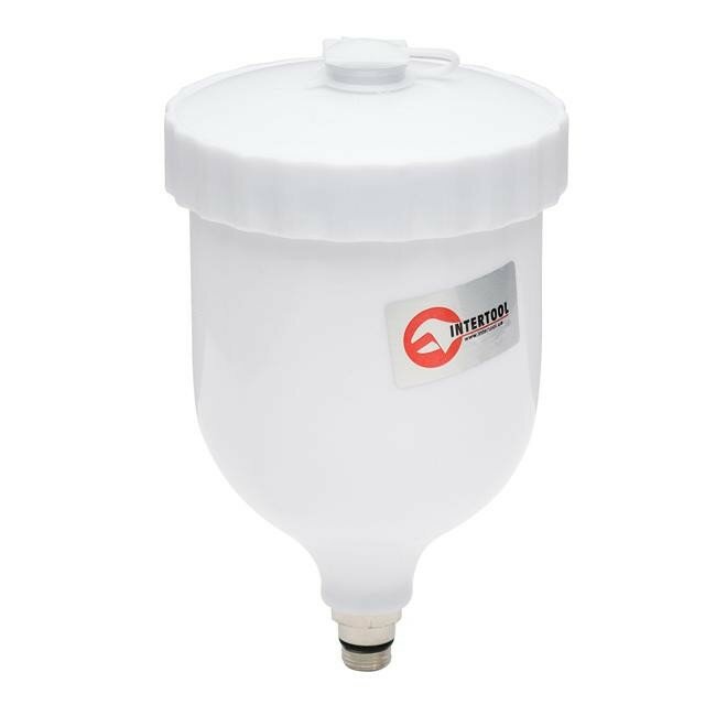 INTERTOOL Бачок пластиковый с наружной резьбой M14x1.25. 600мл PT-1902
