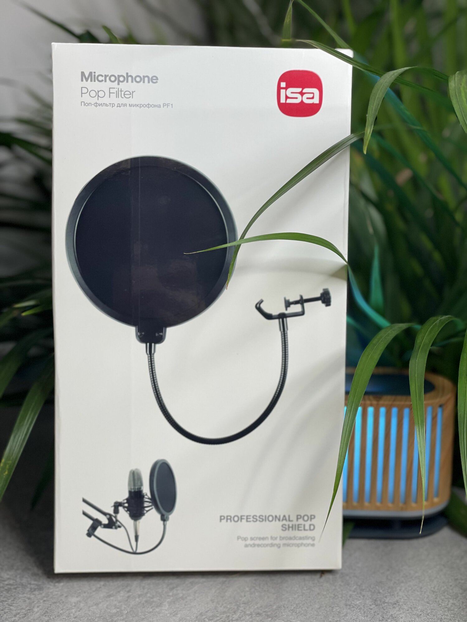 Поп-фильтр для микрофона PF1 ISA ISA