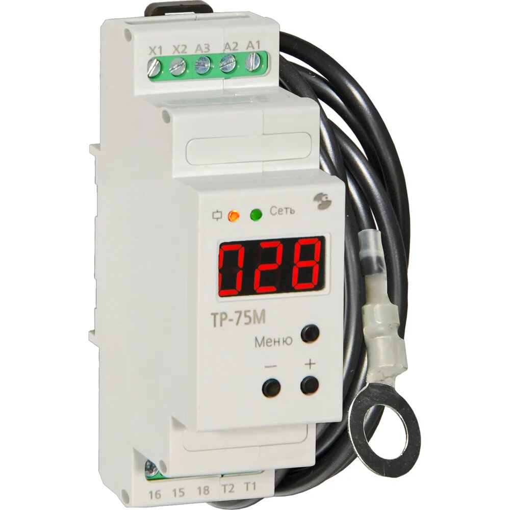 Температурное реле Реле и Автоматика ТР-75М с датчиком ДТ, кабель 2,5м A8223-79683269