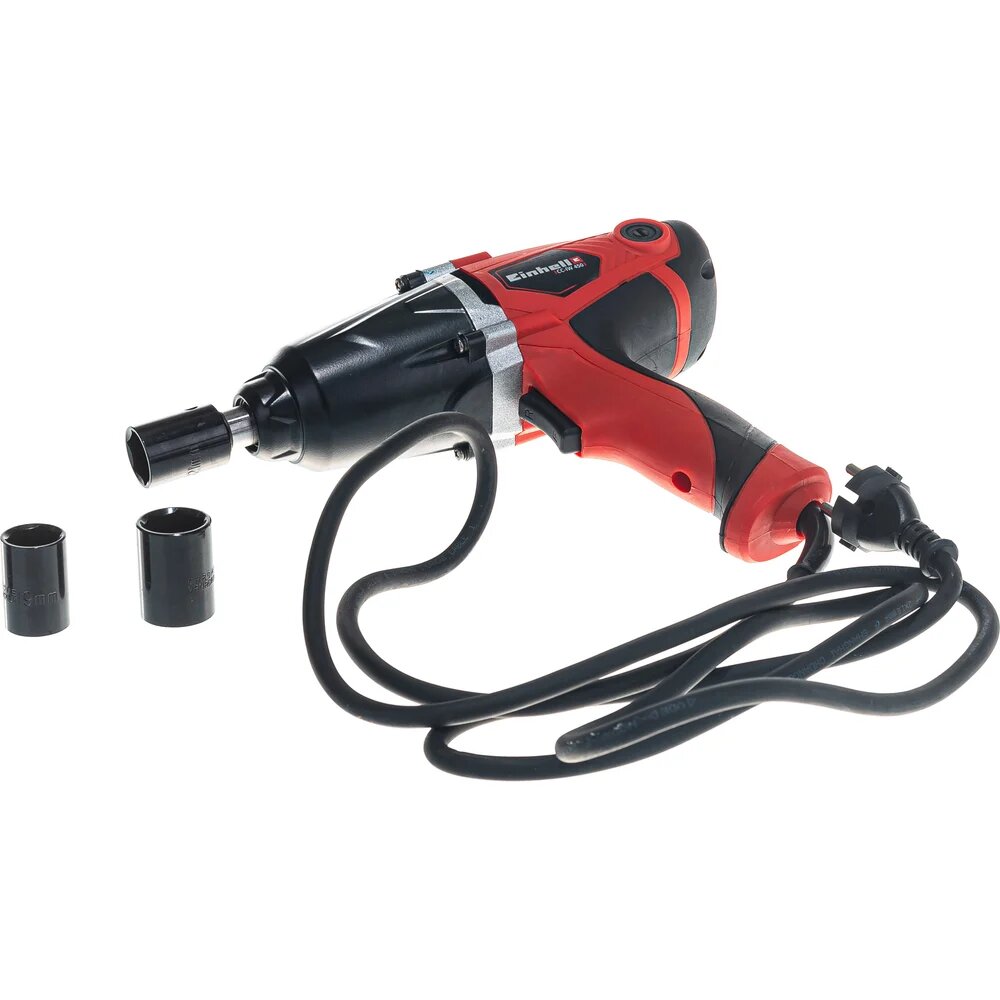 Ударный гайковерт Einhell CC-IW 450 2048304, сетевой с щеточным двигателем, квадратный патрон с кольцом и реверсом — фото 1