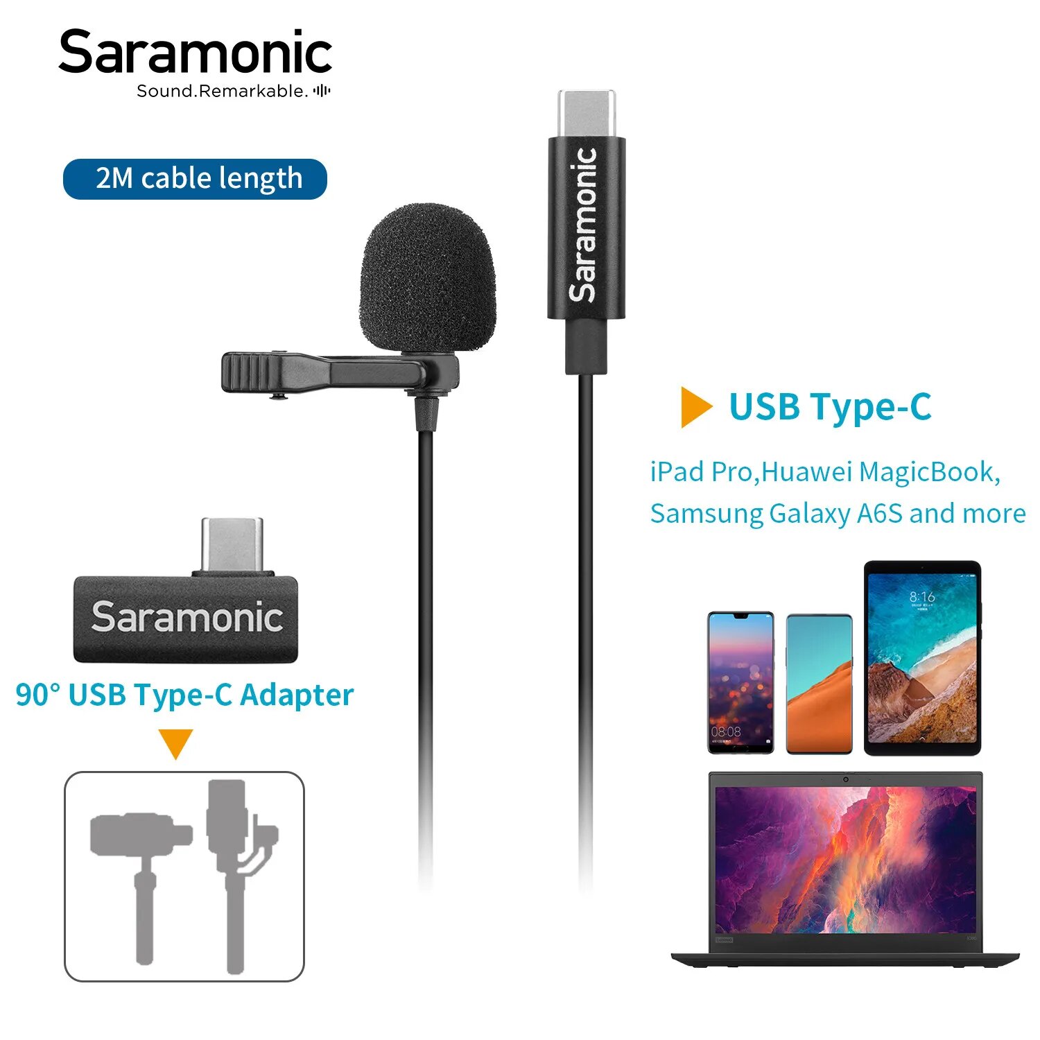 Saramonic LavMicro U3A USB-C Микрофон