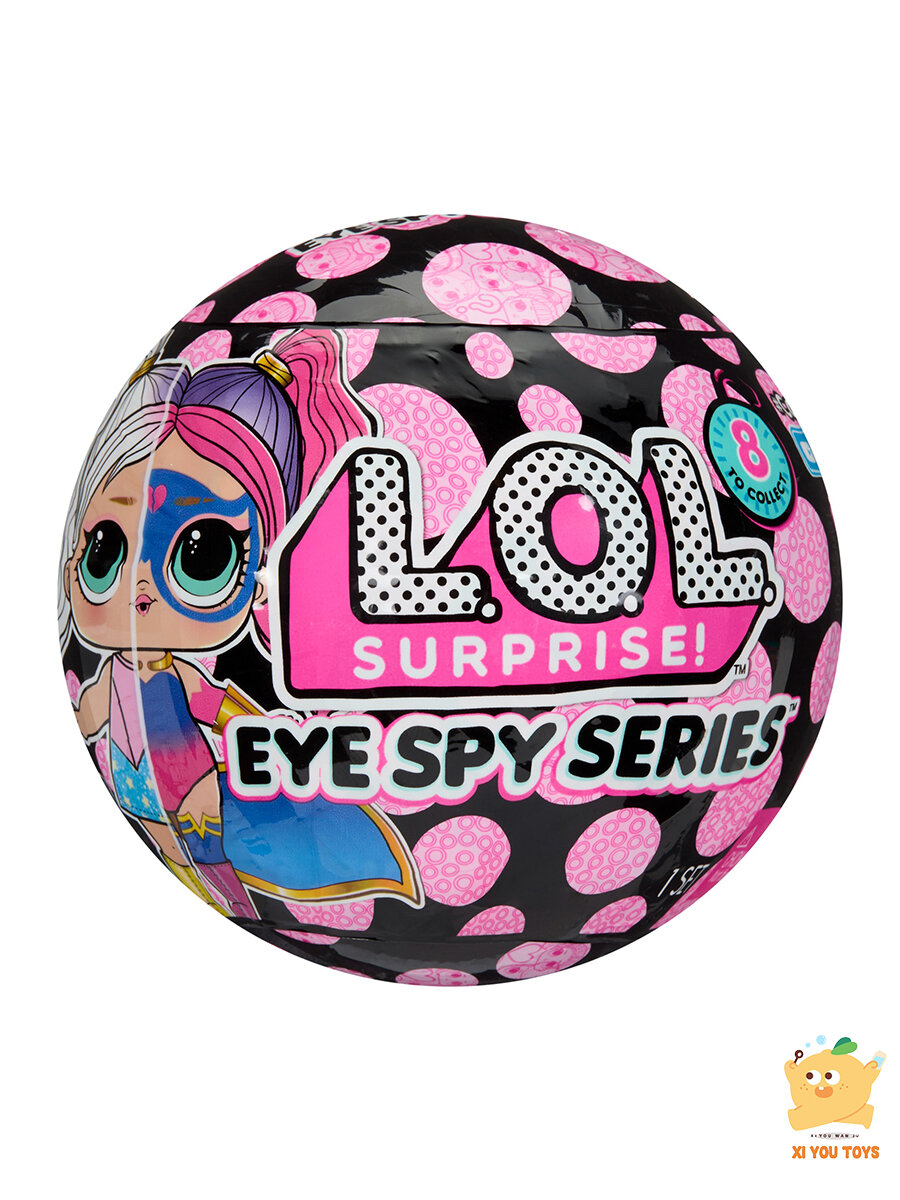 MGA L.O.L. Surprise! Eye Spy Series Случайная 1 Кукла / Сюрприз От Игрушки Для Слепых Коробок Серии Eye Spy, Предназначенные Для Детей В Возрасте От 4 Лет И Старше.
