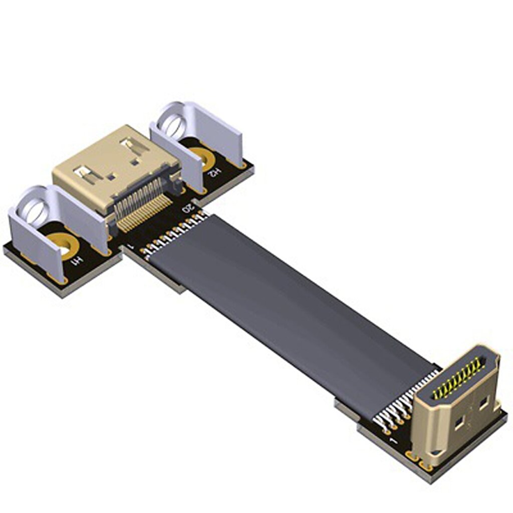 Встроенный удлинитель HDMI2.0 от мужчины к женщине-20cmA2-A4T