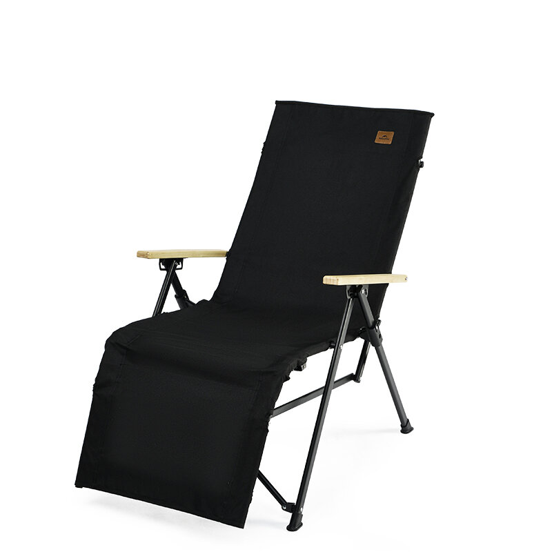 Кресло туристическое Naturehike Nightfall T08 складное, до 110 кг, черное