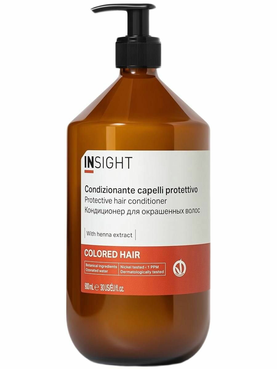 INSIGHT Кондиционер для окрашенных волос COLORED HAIR, защита цвета и блеск, 900 мл