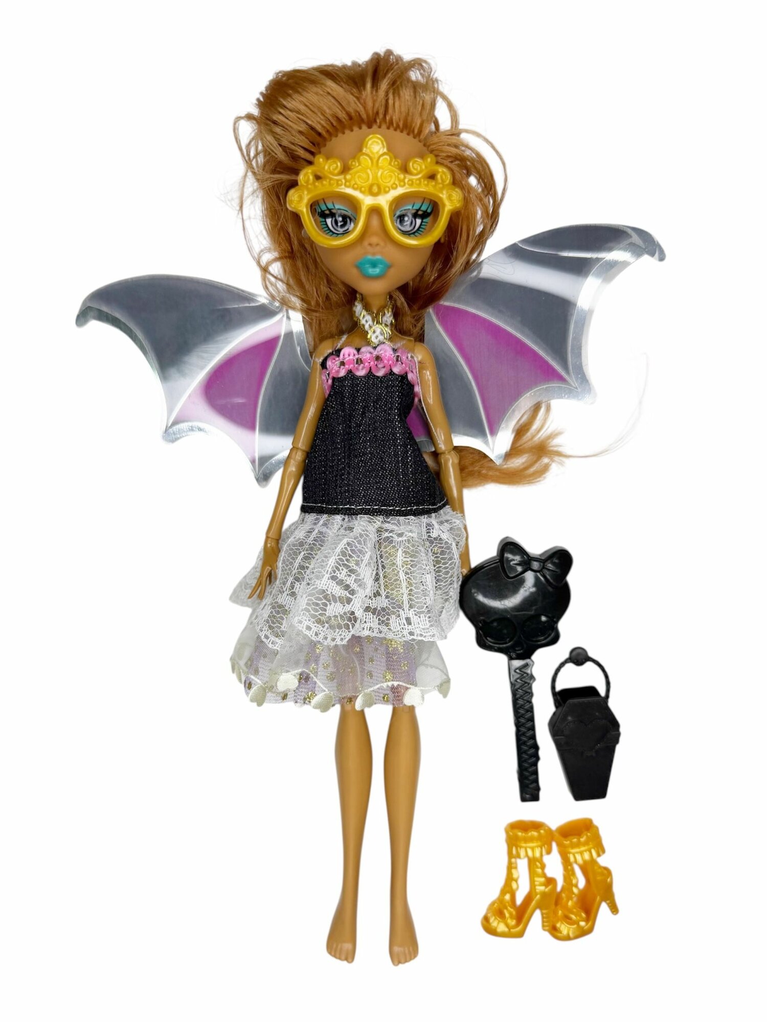 Кукла шарнирная с крыльями монстер 28 см