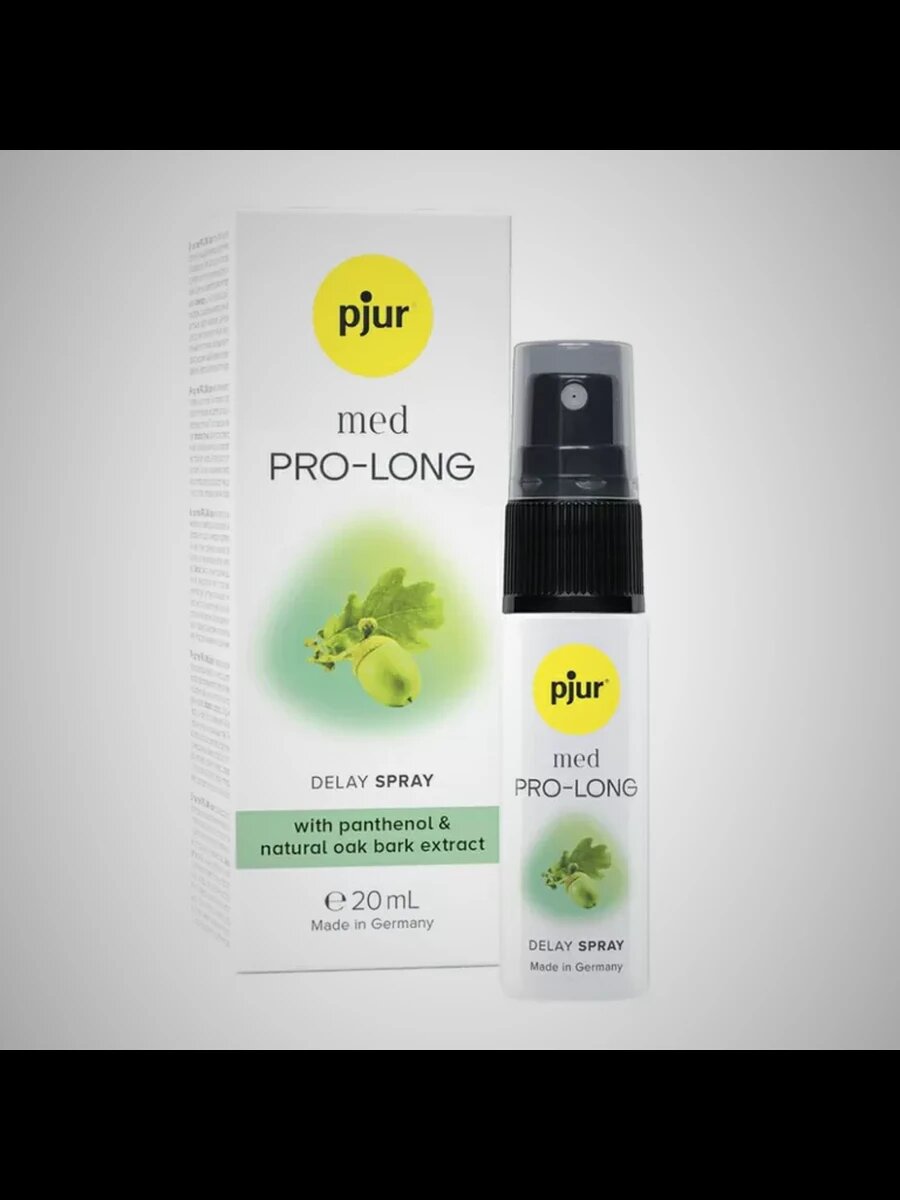 PJUR Med Pro-Long Spray, Спрей-пролонгатор Med Pro-Long Spray на водной основе 20 мл