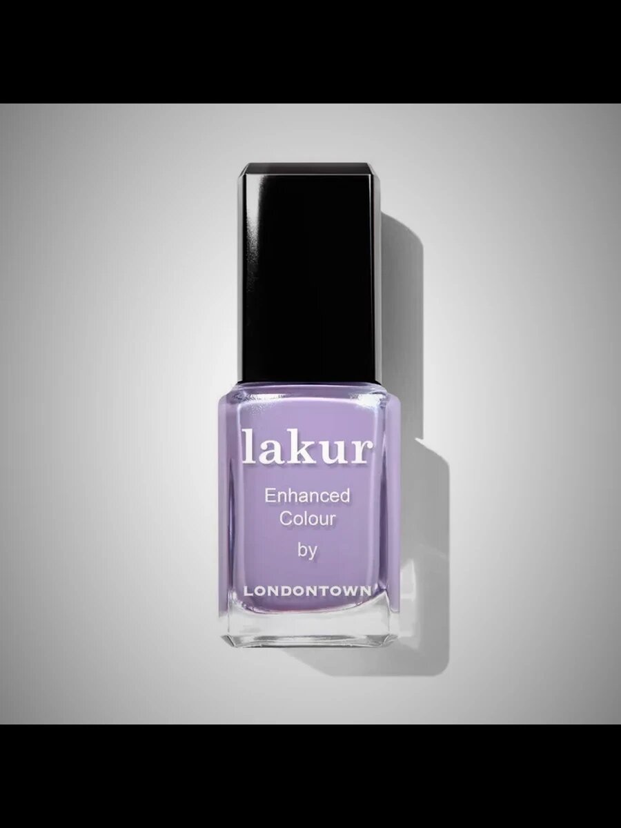LONDONTOWN lakur Enhanced Colour Trolley Away, Лак для ногтей Сиреневый сад 12 мл