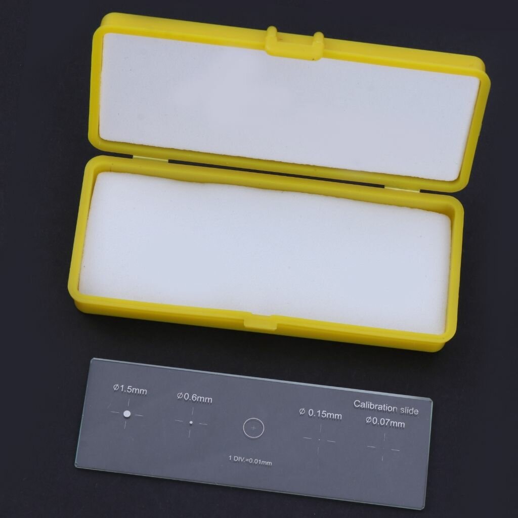 Калибровочная линейка для микроскопов