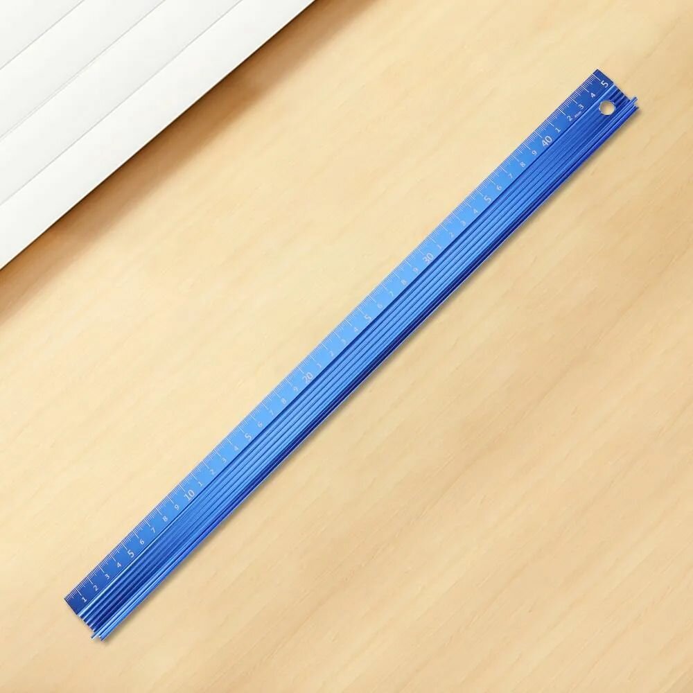 20 см 30 см 45 см 60 см линейка для резки нескользящий алюминиевый сплав для измерения длины