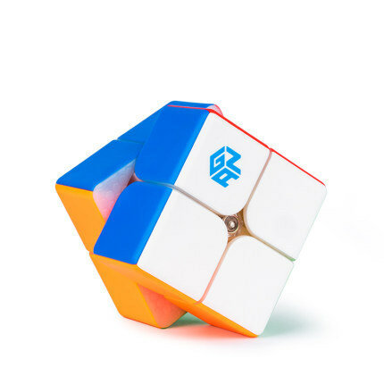 GAN249V2 Стандартный 2x2 Магнитный Скоростной Кубик для Соревнований Гладкая Сборка