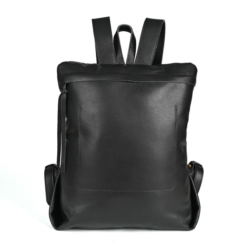 Европейский и американский ретро-мужской кожаный рюкзак растительного дубления, многофункциональный деловой рюкзак большой вместимости для отдыха на открытом воздухе для мужчин, false,