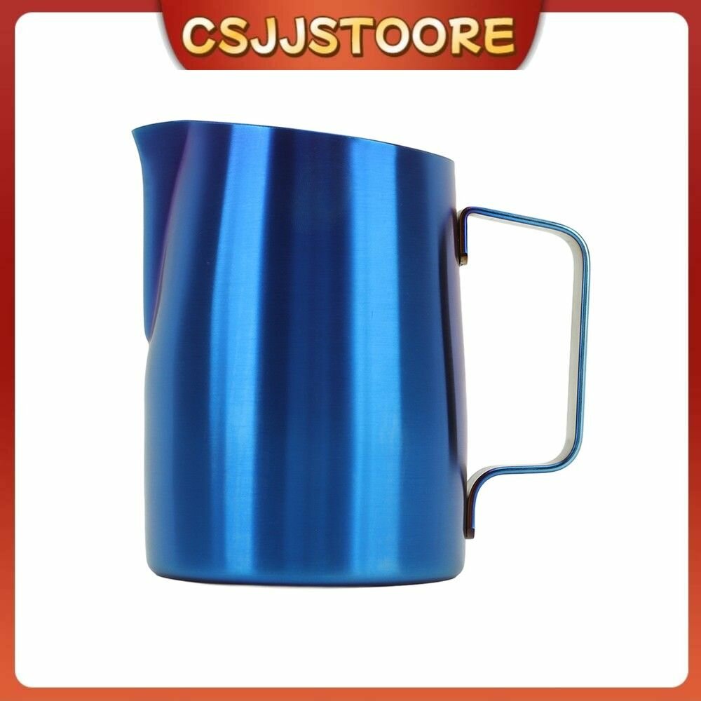 Вспениватель молока из титана, 600 мл, подходит для латте-арта.