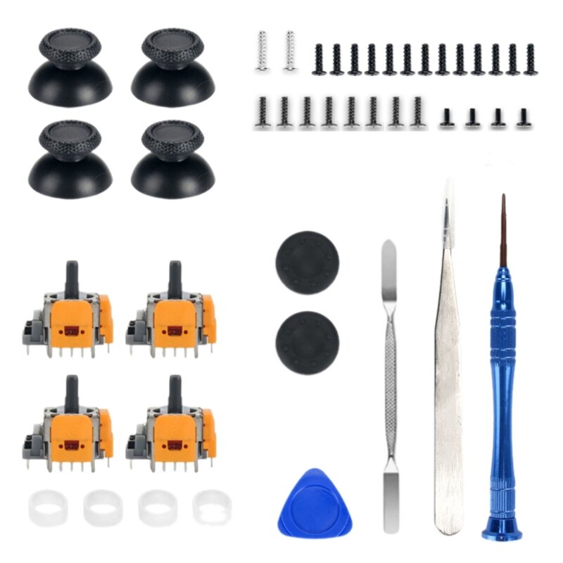 Замена Джойстика С Эффектом Холла, 3D Аналоговых Датчиков, Джойстика для Ремонта Контроллера Портативной Игровой Консоли