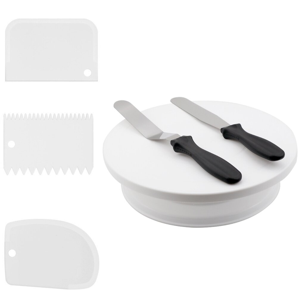 Набор поворотных столов для торта-Белый