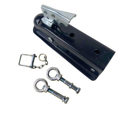 Стандартный прямой чехол для прицепа, соединитель прицепа, чехол для шарового соединения прицепа, аксессуары для прицепа с антипотерянным безопасным штифтом 2X2