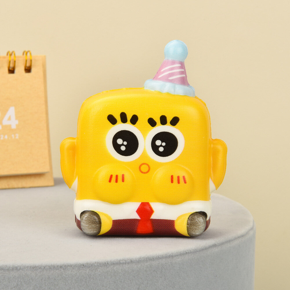 Мультяшная губка Dabao Pai Big Star медленно отскочила HaiX baby (упакован в сетчатый мешок)_8cm