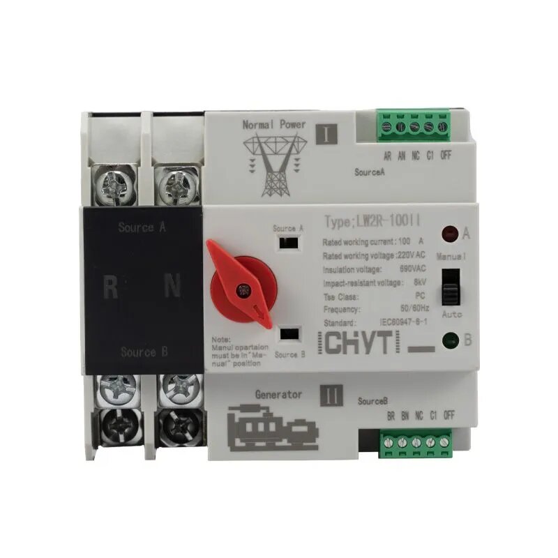 CHYT Автоматический выключатель 63А 1