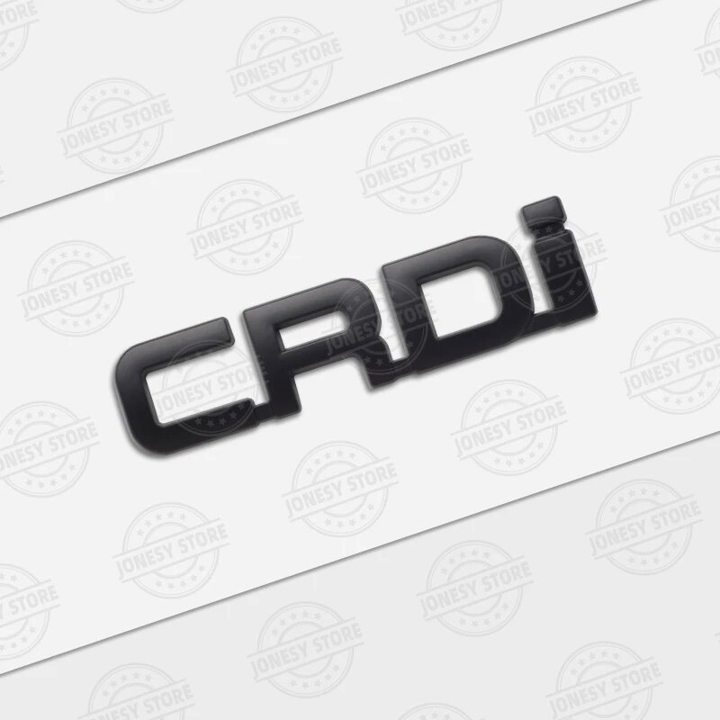 Металлический логотип CRDi 3D, наклейка на авто
