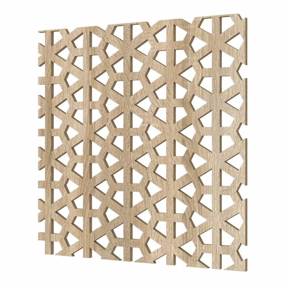 Перфорированная Панель Cosca Кристалл ХДФ Дуб Сонома В1030хШ695 мм / Коска.