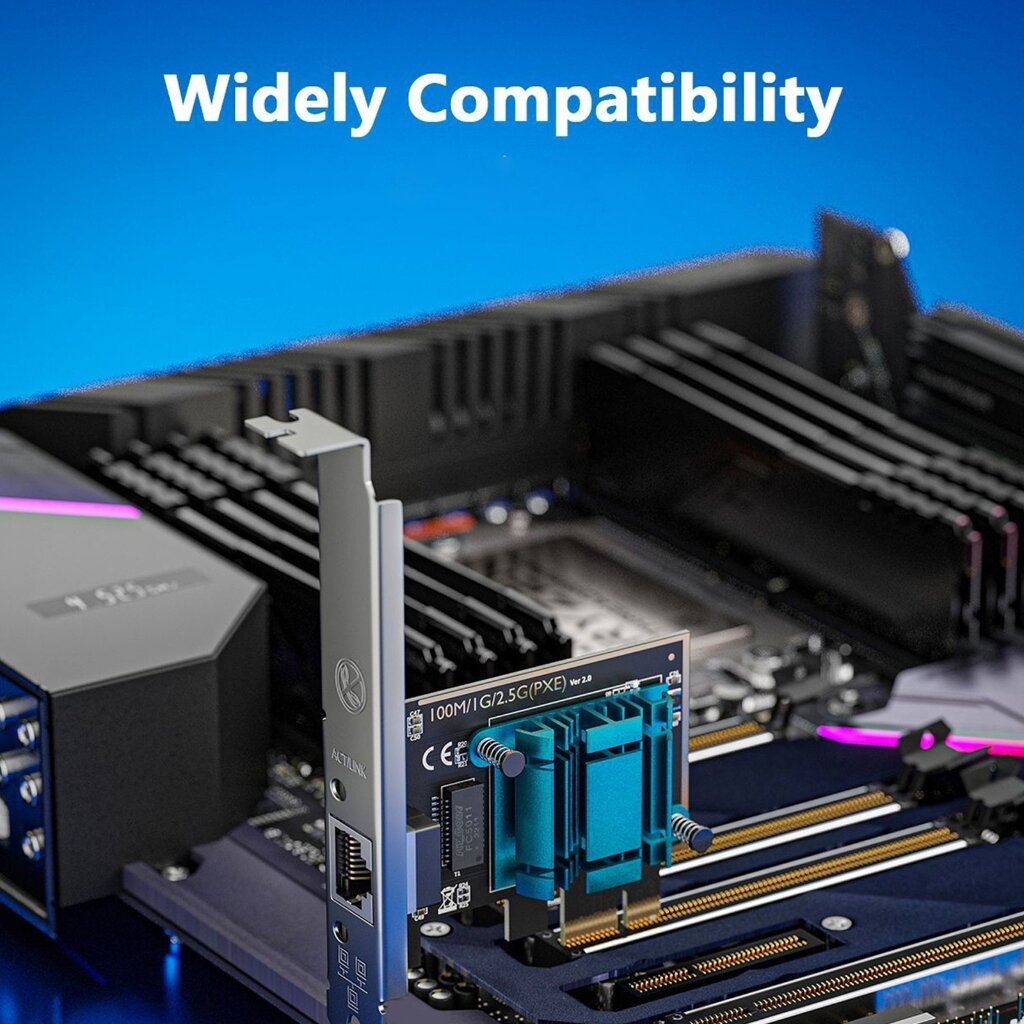 2.5Gbps PCIe Сетевой Адаптер — фото 1