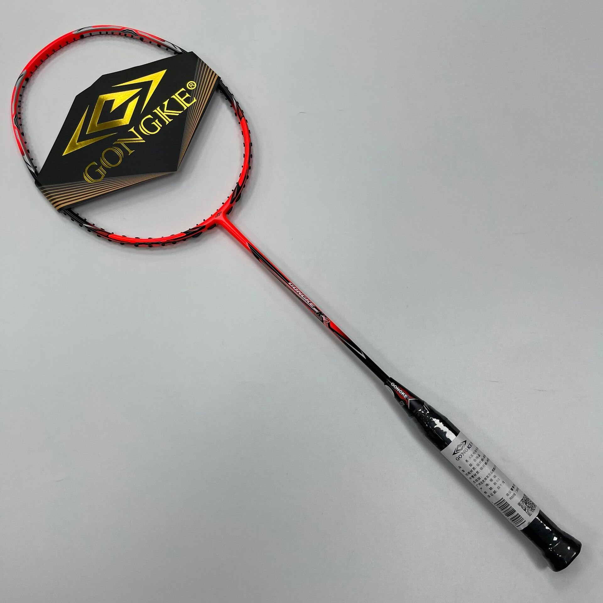 Полностью карбоновая бадминтонная ракетка Conquer K Series, карбоновая ракетка для бадминтона, ультралегкая, 28 фунтов, тренировочная ракетка для бадминтона