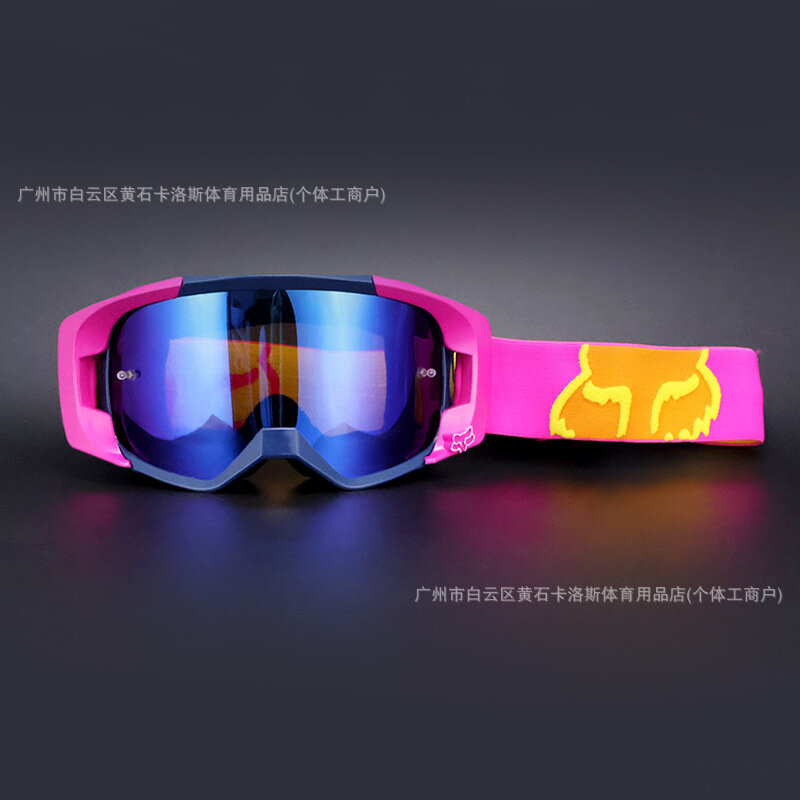 Очки FOX для даунхилла, мотоциклетный раллийный шлем, горный велосипедный шлем, очки для бездорожья, полнолицевой шлем, очки для езды