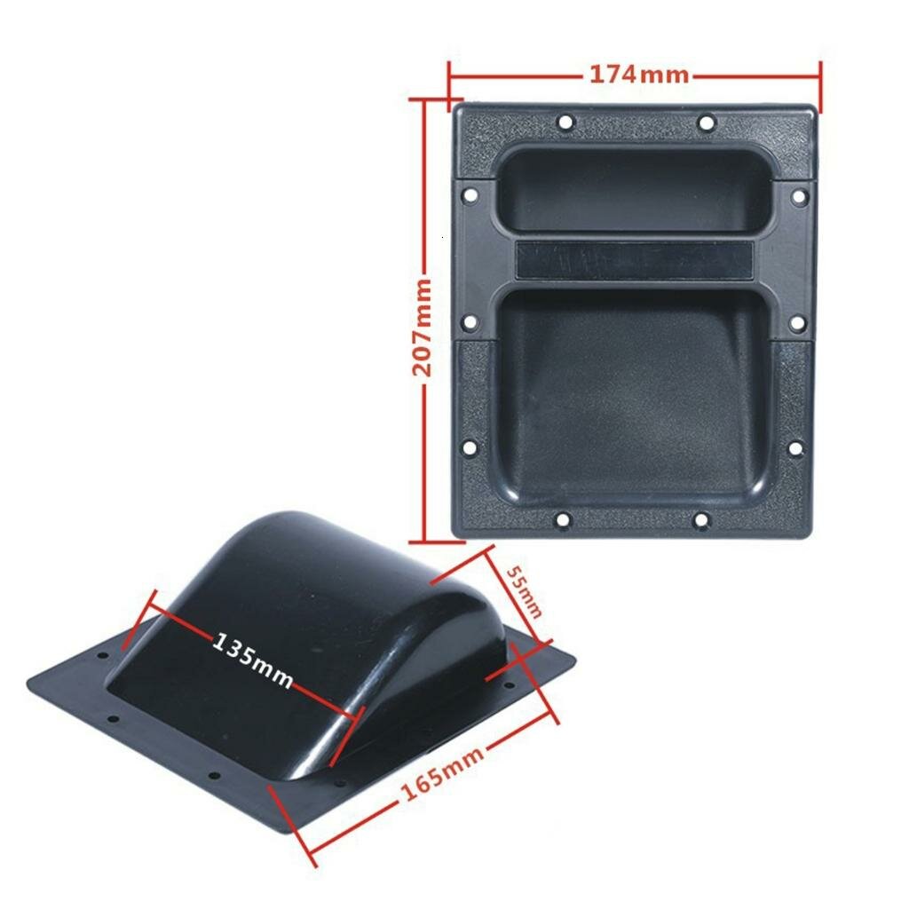 Встраиваемый корпус для акустики с ручкой, JH124