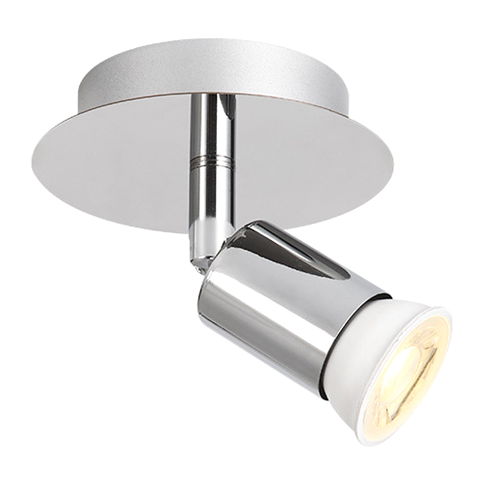 : Светильник настенный C85-265V для помещений, потолочный светильник с цоколем GU10, держатель лампы, направленное освещение, поворотный регулируемый угол света для кухни, коридора, ванной комнаты.