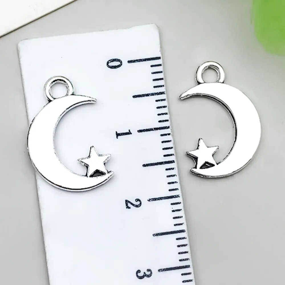 Подвеска в виде креста и звезды 10pcs